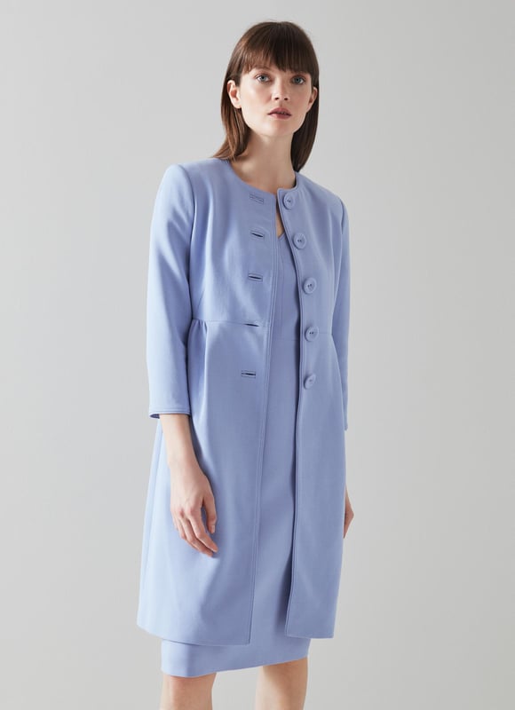 LK Bennett Georgia Coats, Lavender