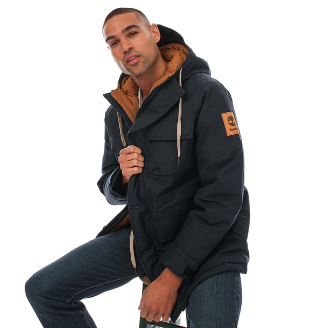 Men's Timberland Wilmington WP Expedition Jacket in Navy