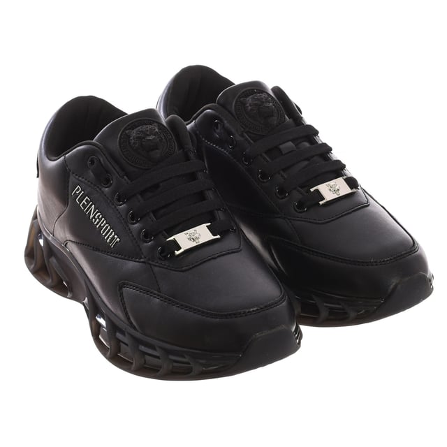 Branded black sports shoes store