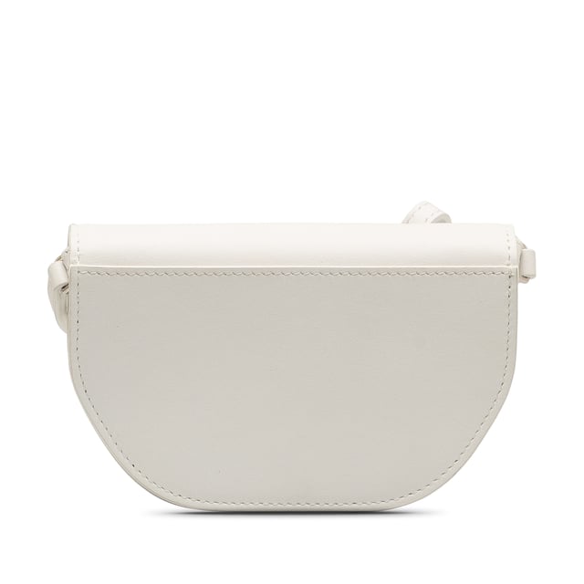Vintage Burberry Micro Olympia Crossbody White