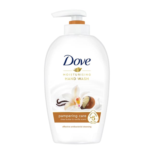 Dove Caring Hand Wash for Moisturised and protected Hands, 6 Pack, 250ml