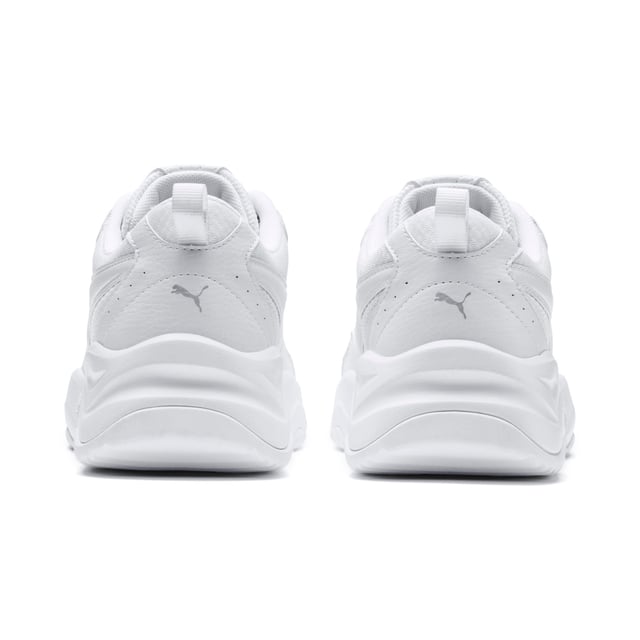 PUMA Womens Cilia Trainers Sports Shoes - White