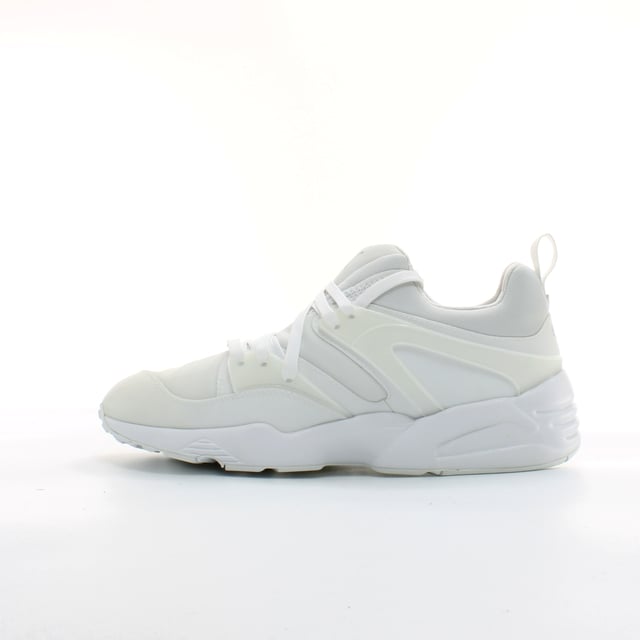 Puma Blaze Of Glory Techy White Synthetic Mens Lace Up Trainers 361447 02