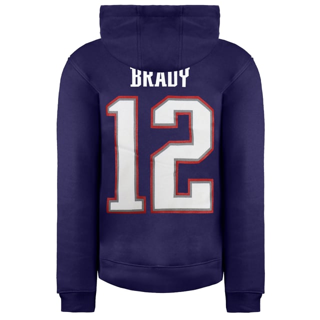 Fanatics NFL New England Patriots Tom Brady Jumper Name Number Hoodie