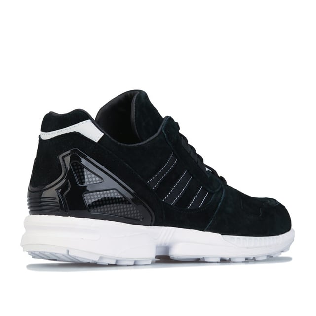 Men's adidas Originals ZX 8000 Trainers in Black-White