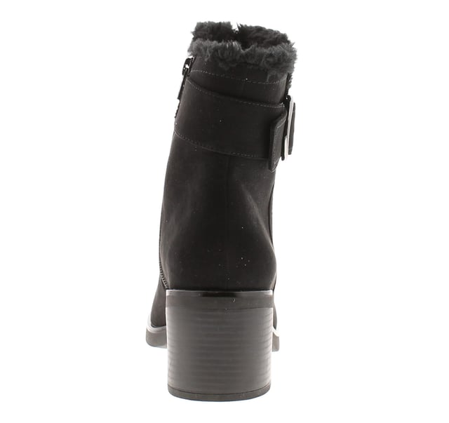 S Oliver Womens Ankle Boots Microfibre UP Zip Fastening black