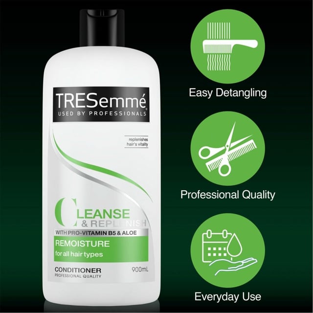 TRESemme Cleanse and Replenish Shampoo and Conditioner, 2 Pack, 900ml