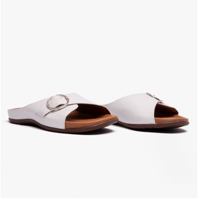 GAVI II Ladies Mule Sliders White