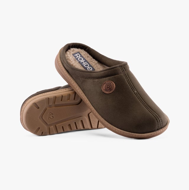 Rohde 7141-61 Mens Mules Olive