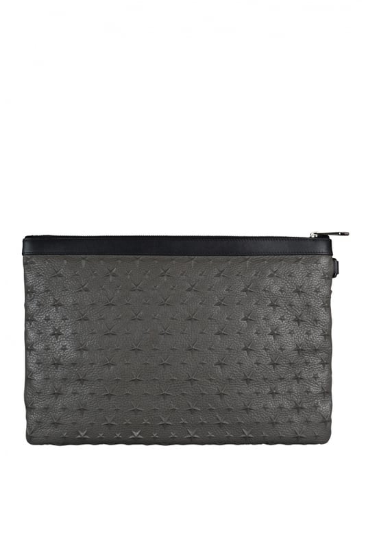 Jimmy Choo Derek Clutch Grey