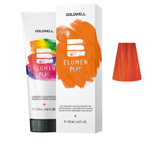 Elumen Play Semi Permanent Hair Color Oxidant-free #orange 120 ml