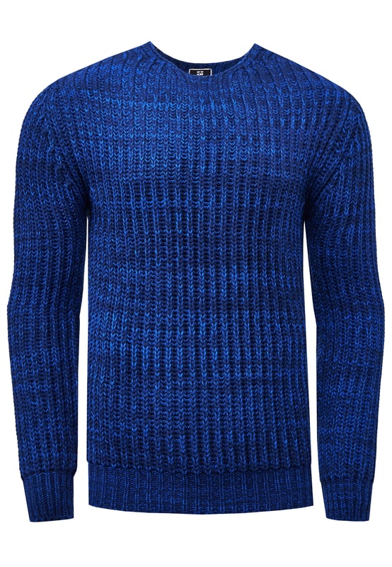 Grobstrick Neon Pullover