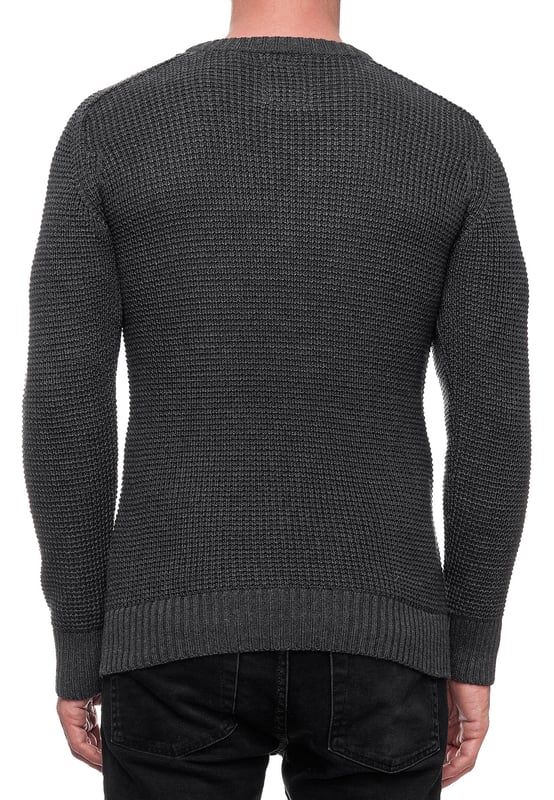 Slim Fit Round Neck Sweater