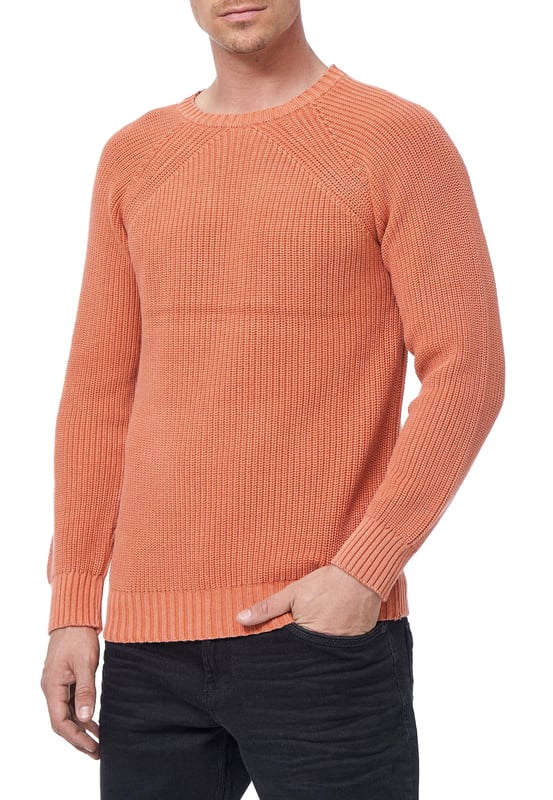 Verwaschener Strick Pullover im Vintage Look