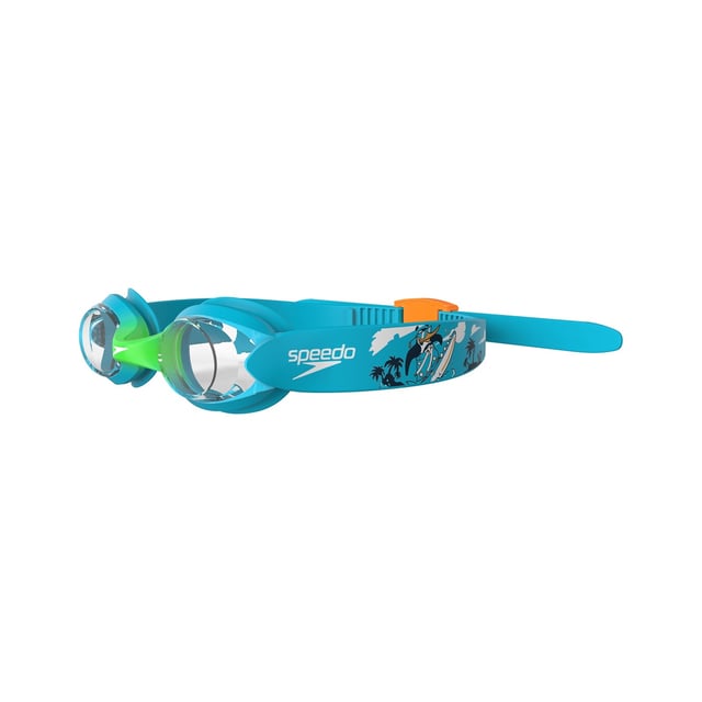 Speedo Childrens/Kids Illusion Goggles (Blue/Green)