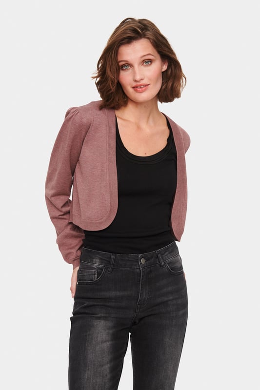 Strickjacke Gerade Passform