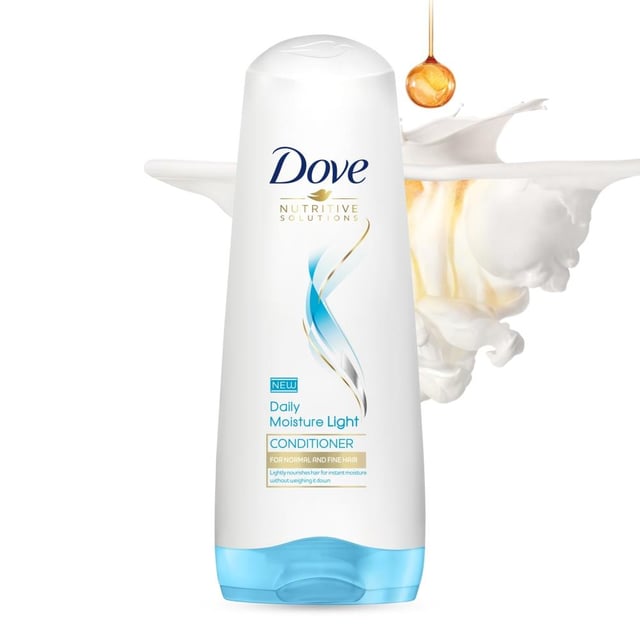 Dove Daily Moisture Light Conditioner Everyday Care For Fine Hair, 350ml