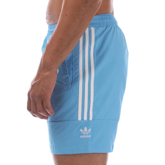 Men's adidas Originals Lock Up Swim Shorts in Blue