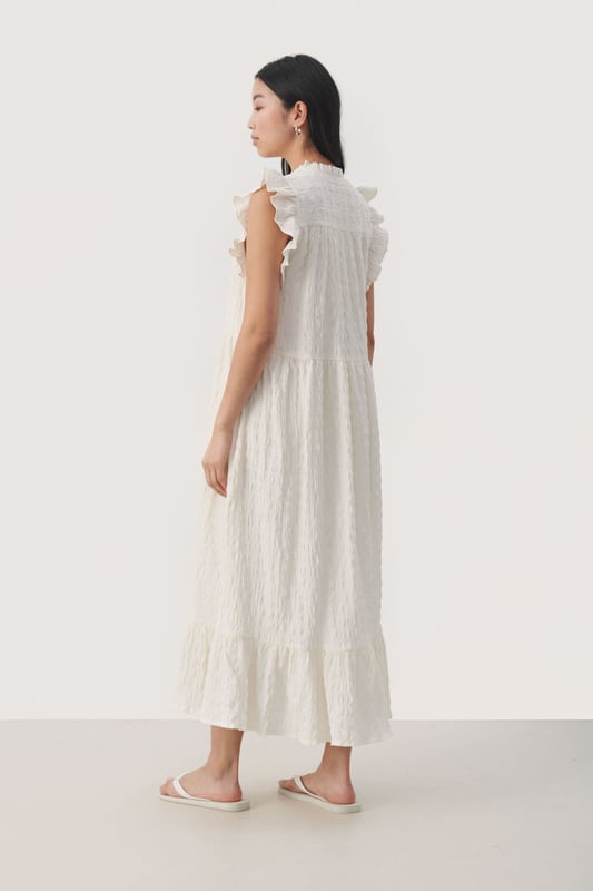 Kleid Gerade Passform beige