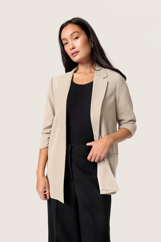 Blazer Gerade Passform Ancient Scroll