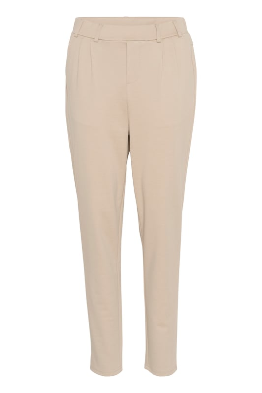 Pants-knitted Regular fit Feather Gray