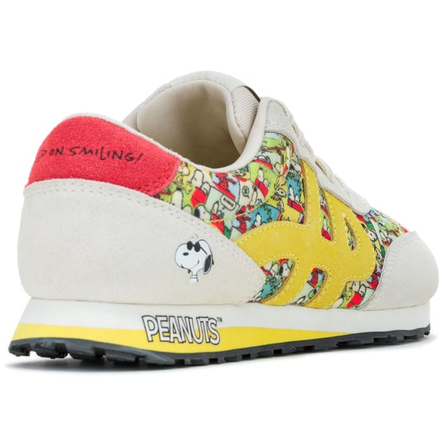 Hush Puppies SEVENTY8 Peanuts Leather Women's Peanuts Print Trainers
