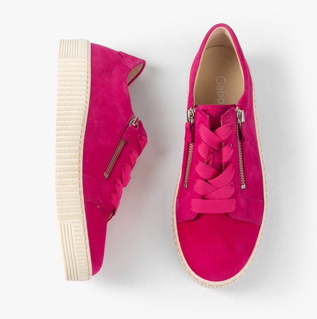 Gabor Wisdom Womens Trainers Pink