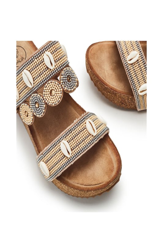 Lurina Camel Sandals