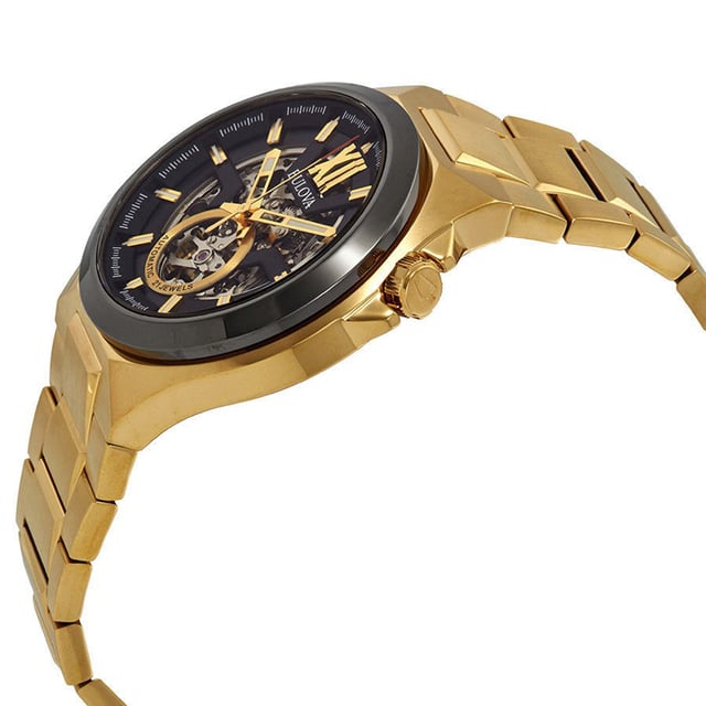 Bulova Automatic Men's Gold Watch 98A178