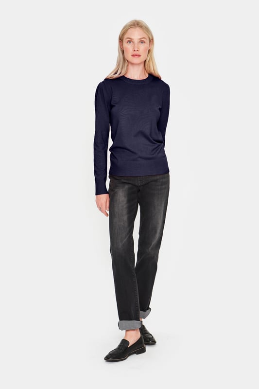 Poncho MilaSZ Gerade Passform dark blue