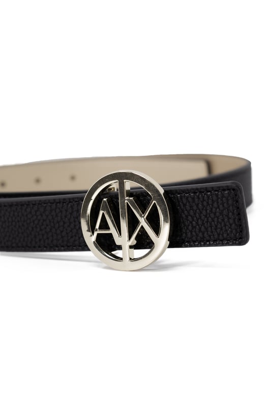 AX Logo Leather Belt