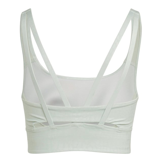 Women's adidas Powerimpact Training Medium-Support Longline Bra in Green