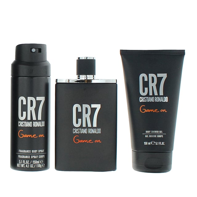 Cristiano Ronaldo Cr7 Game On Eau de Toilette 100ml, Shower Gel 150ml ...
