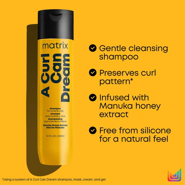 Matrix Total Results A Curl Can Dream Shampoo with Manuka Honey for ...
