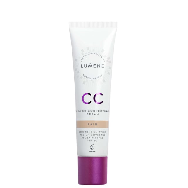 Lumene CC Color Correcting Cream with SPF 20 for a Radiant Complexion