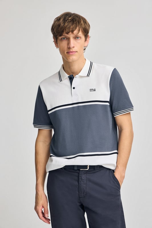 Stilvolle Poloshirt Herren C A Bild