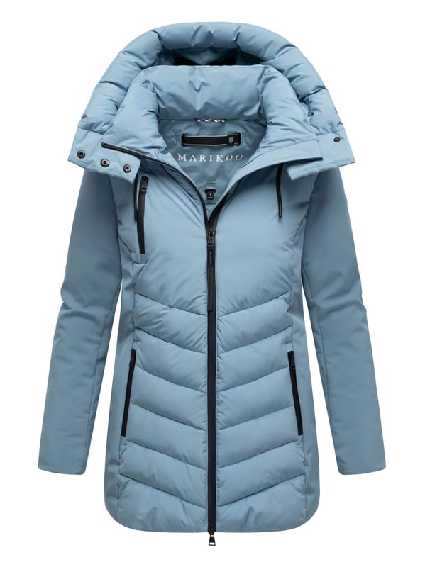 Marikoo dam vinterjacka Tivaa XVI med softshell & avtagbar huva