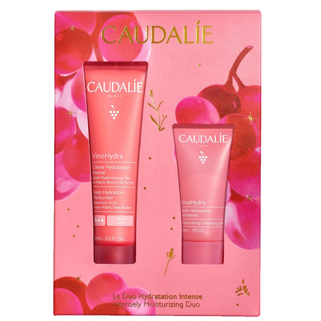 Caudalie Intensely Moisturizing Routine Gift Set for Hydrated Skin