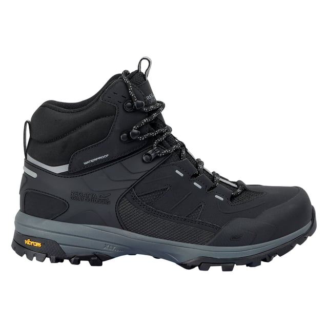 Regatta Mens Regen Walking Shoes (Black)