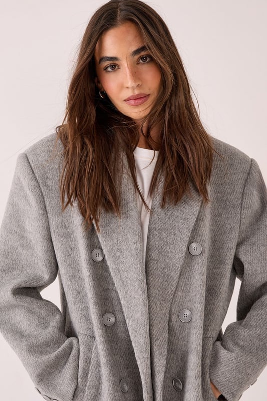 Double Breasted Smart Coat