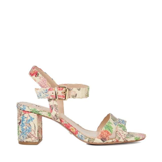 Dune Ladies Wf Merisa - Wide-Fit Block-Heel Sandals