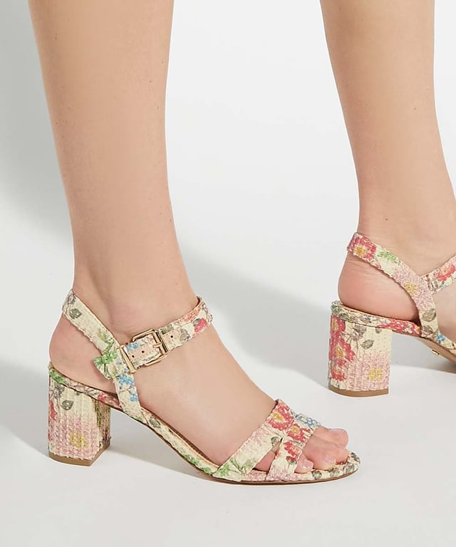 Dune Ladies Wf Merisa - Wide-Fit Block-Heel Sandals