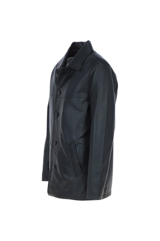'Reefer' Classic Real Leather Jacket