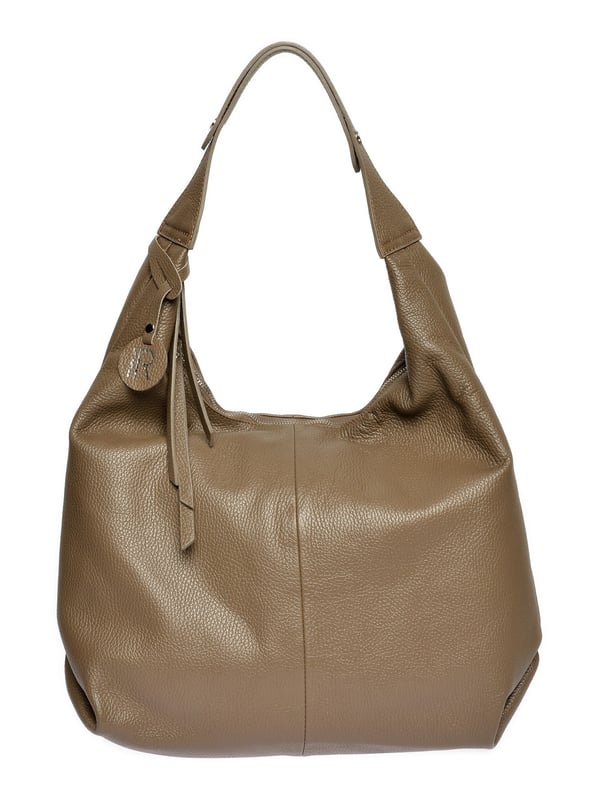 Isabella Rhea Beiger Lederhandtasche