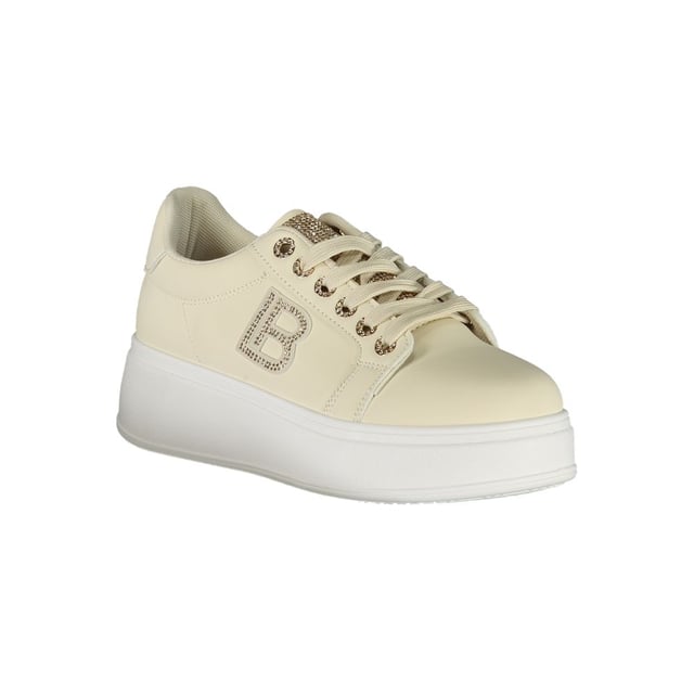 Platform Sneakers met Juweel Logo