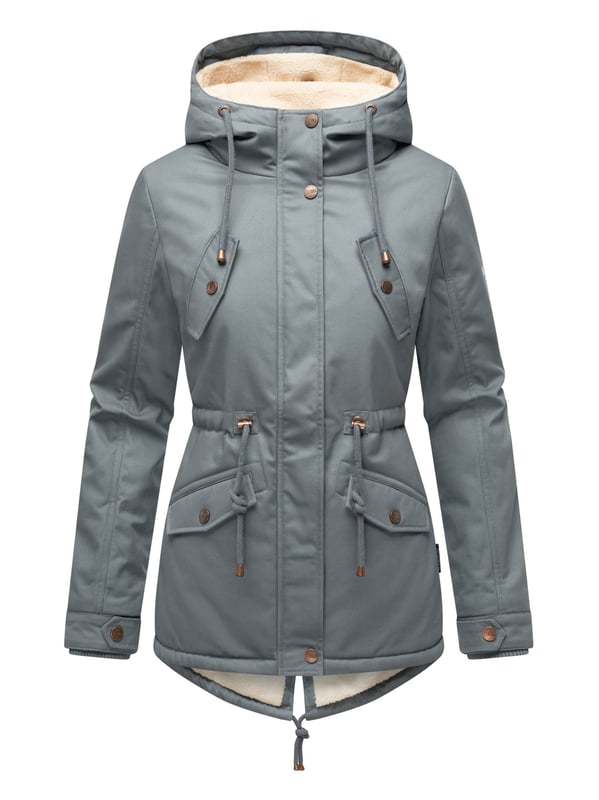 Marikoo women’s winter jacket Manolya with cotton shell & teddy lining