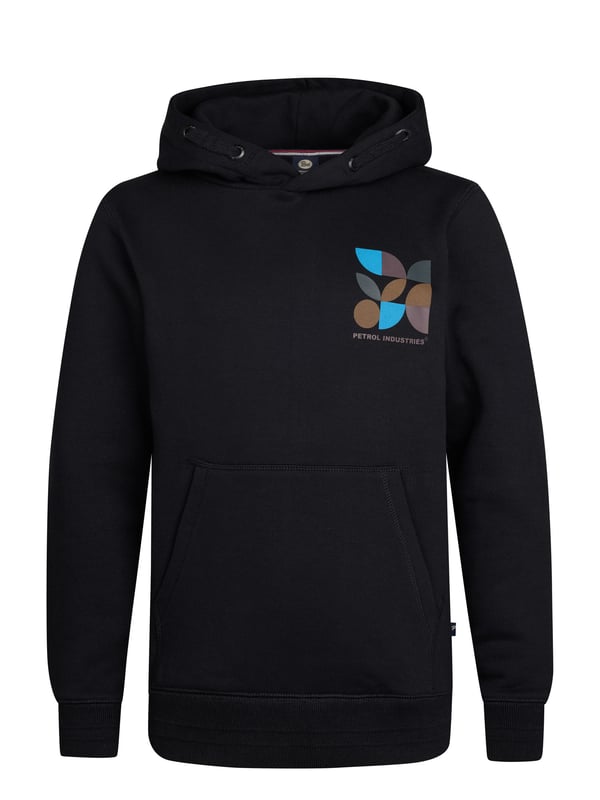 Petrol Industries - Graphic Hoodie Hood Boys - Black
