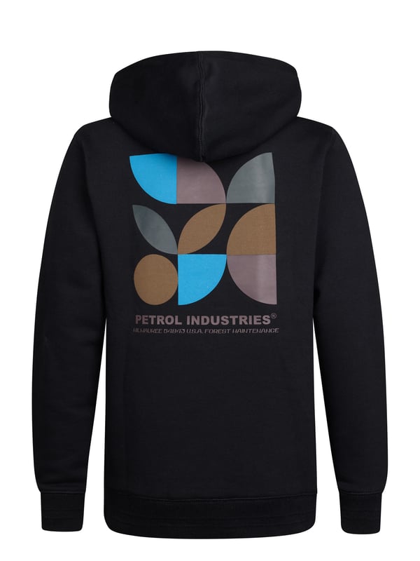Petrol Industries - Graphic Hoodie Hood Boys - Black