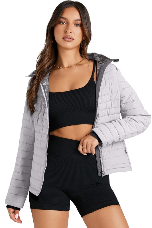 Puffer Jacket Hooded Lightweight