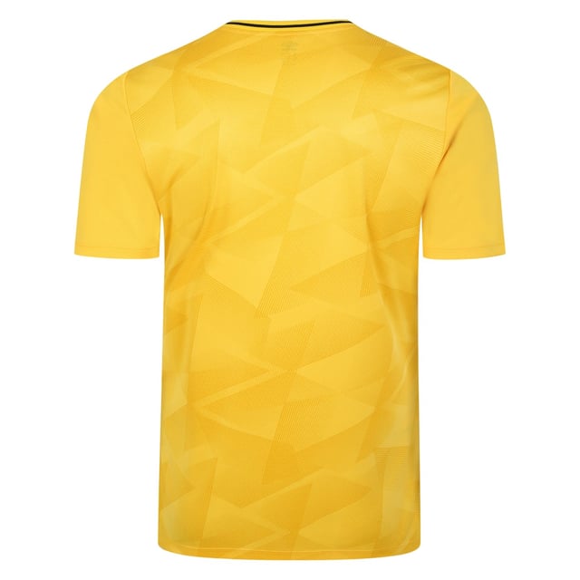 Umbro Heren Triassic Logo Jersey met korte mouwen (Geel/Empire Geel)